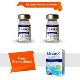 Hidroblue UV com UltraSept - Lente de Contato Incolor | Viallure
