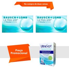 Lente Ultra com UltraSept - Lente de Contato Incolor | Viallure