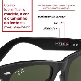 Reposição Hastes Ray-Ban Original